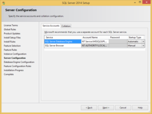 Instalacja Microsoft SQL Server 2014 - Pomoc statlook