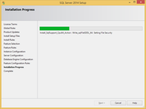 Instalacja Microsoft SQL Server 2014 - Pomoc statlook