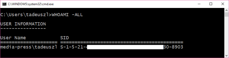 One user assigned to many computers - Pomoc statlook
